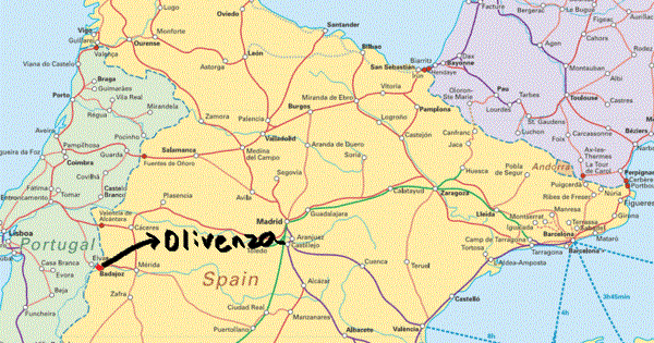 Astute : Thoughts: The Olivenza Dispute