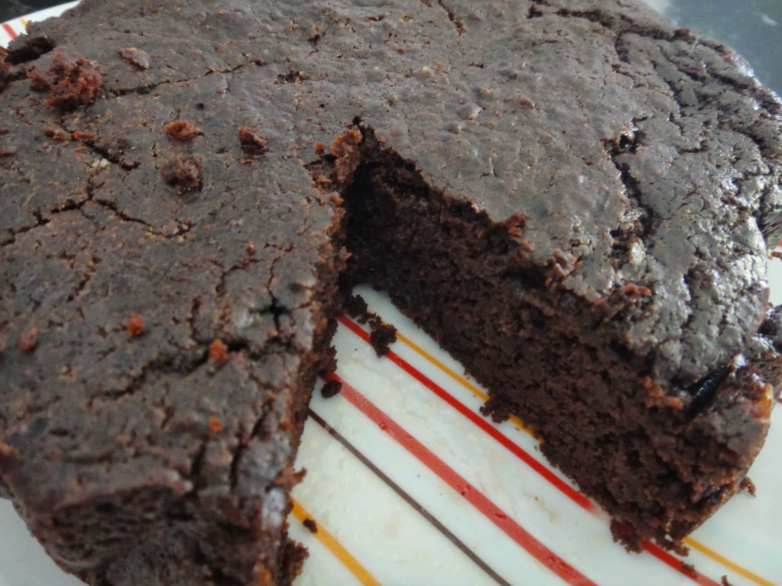 Veronica's Kitchen: Flourless Chocolate Cake with Red Kidney Beans