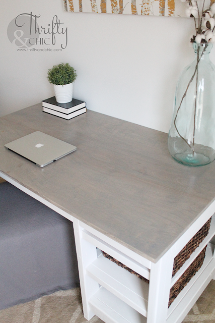 DIY Desk With Storage Tutorial