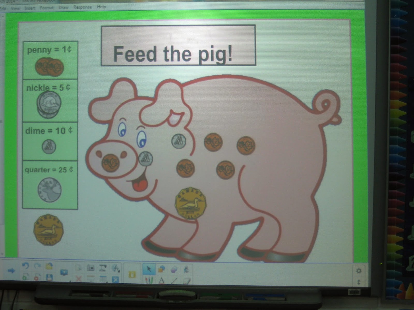 Room 21: Smartboard Calendar