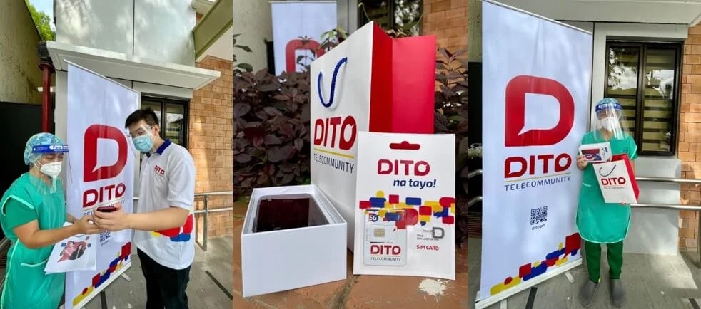 DITO Telecommunity Distributes Phones and Free services to the Davao ...