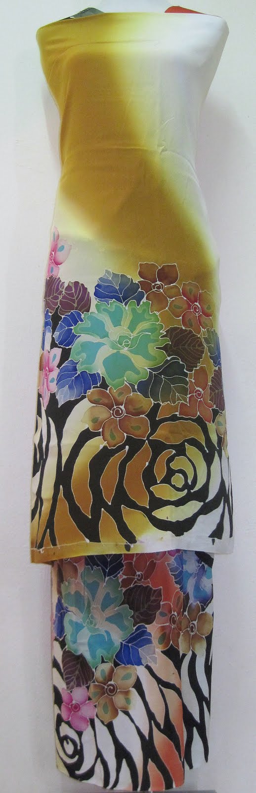 Batik Sutera Crepe Natasha | Silky Batik Sutera Terengganu