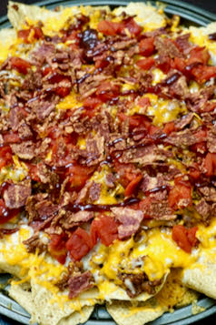 Savory Sweet and Satisfying: Barbecue Cheeseburger Nachos