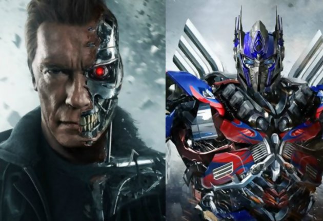 CINEPHAGEMANIAC: UN CROSSOVER TERMINATOR/TRANSFORMERS MAIS PAS AU CINEMA