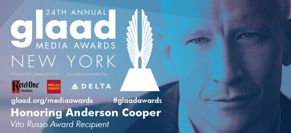 kenneth in the (212): GLAAD to Honor Anderson Cooper