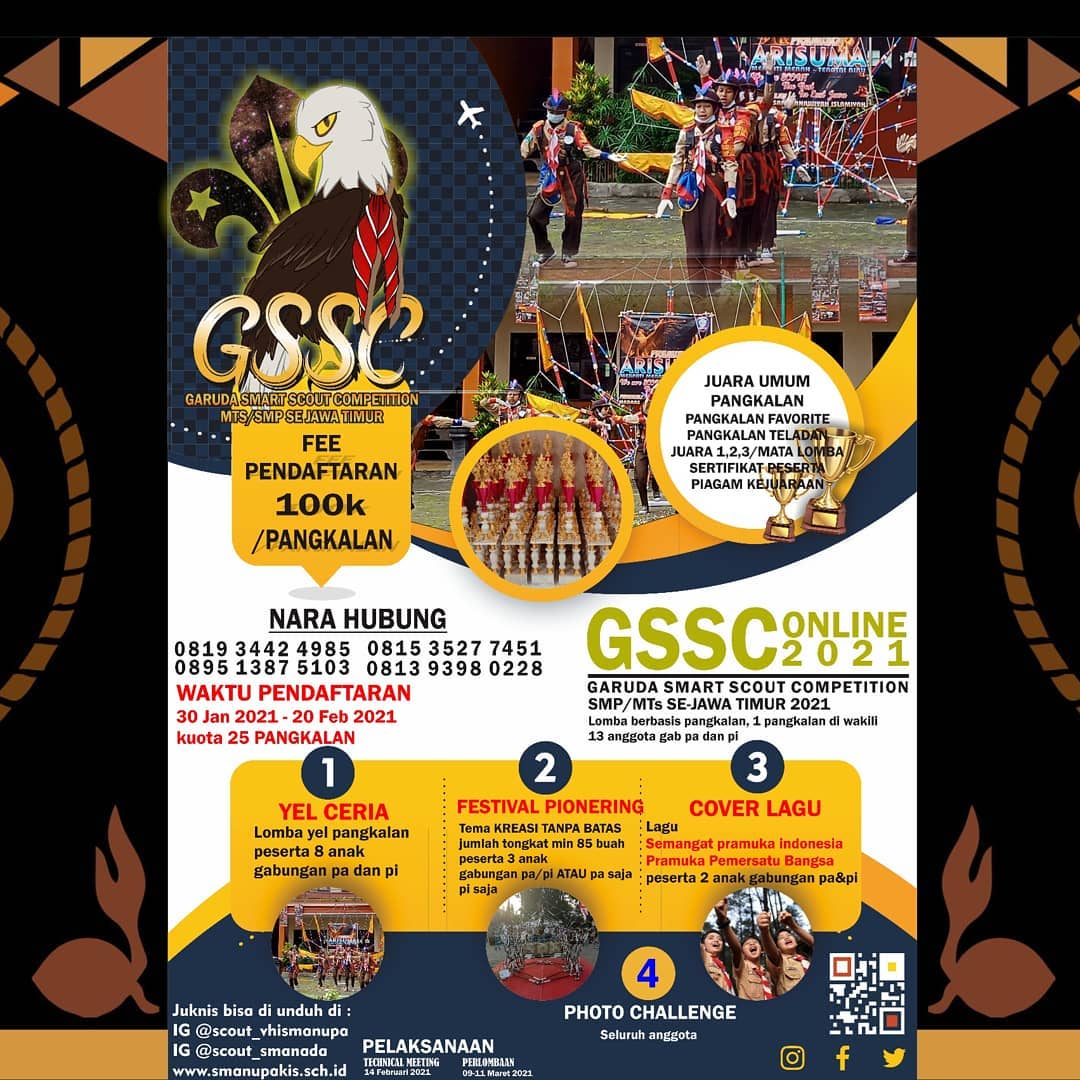 Lomba Pramuka 2021: Garuda Smart Scout Competition ( GSSC ) - Informasi ...