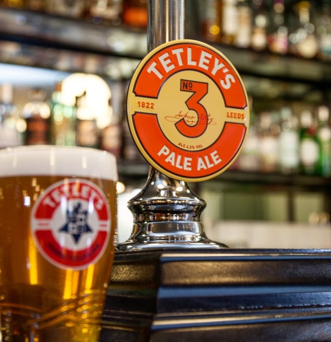 Bier+Randzaken = Tetleys Smooth Ale - Engeland