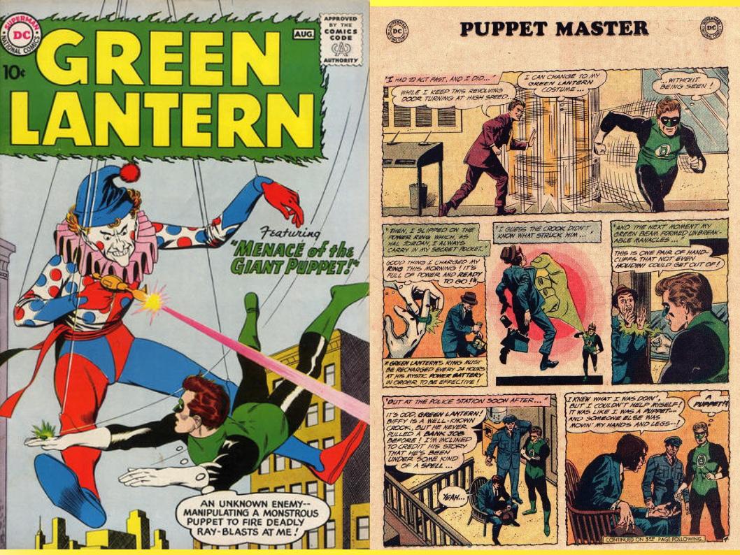 Dave's Comic Heroes Blog: Wanted Signalman, Clock King, Puppet Master ...