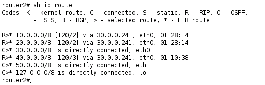 La table de routage, routage statique et dynamique - MB5