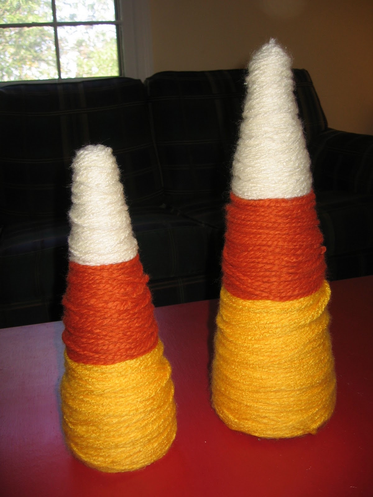 The Mommy Diaries: Candy Corn Decor {a tutorial!}
