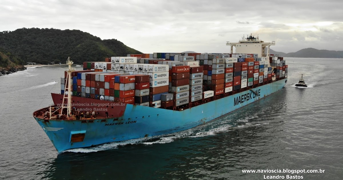Navios de Santos & CIA: Navio MAERSK LEON