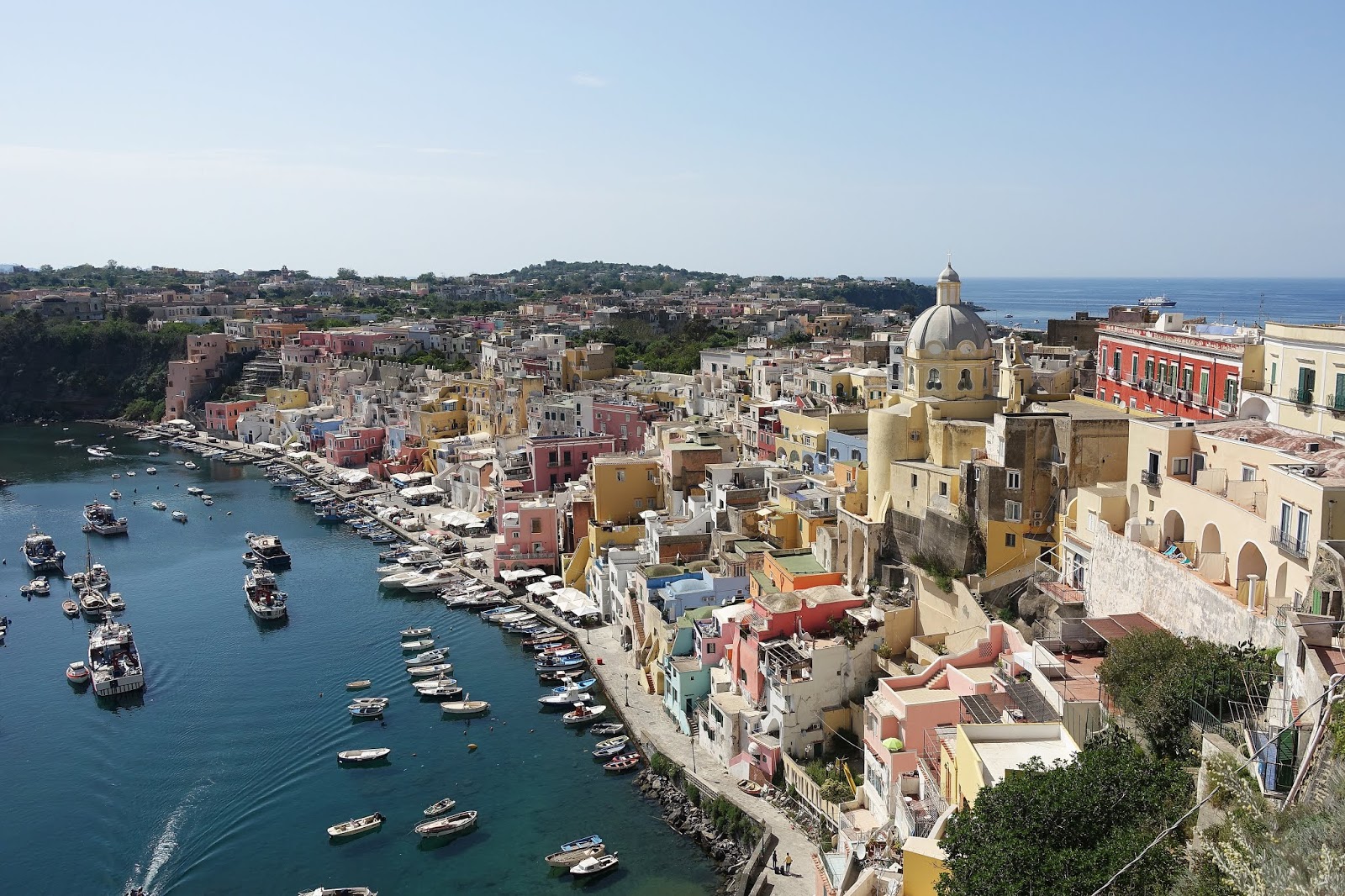 Endless Traveling Map: The Pastel Colors of Procida, Italy