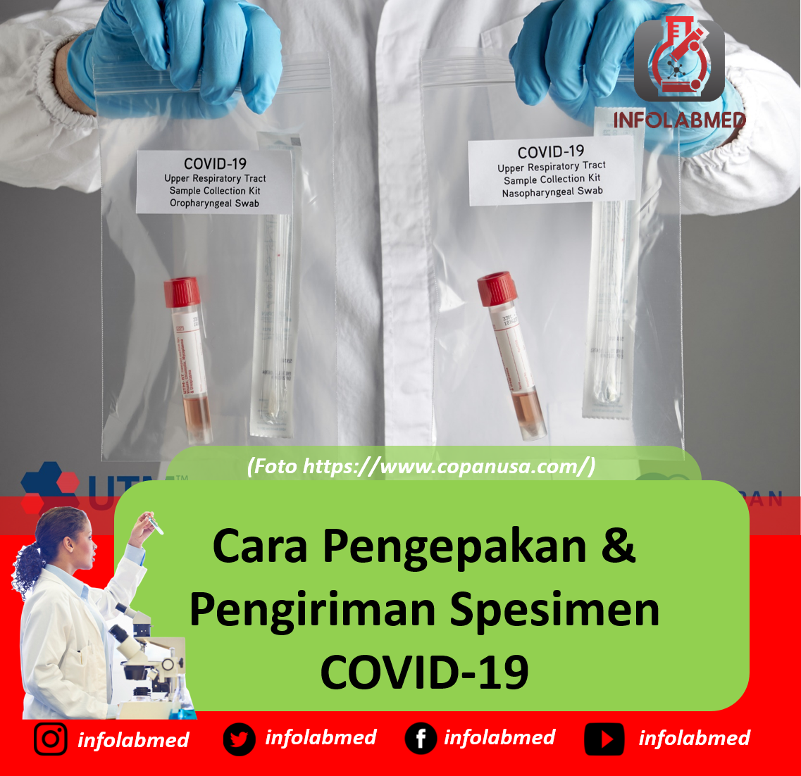 Cara Pengepakan & Pengiriman Spesimen COVID-19