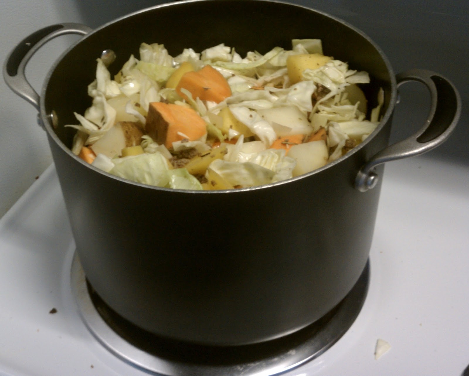 RecipeBox: Peasant Style Rutabaga and Cabbage Stew