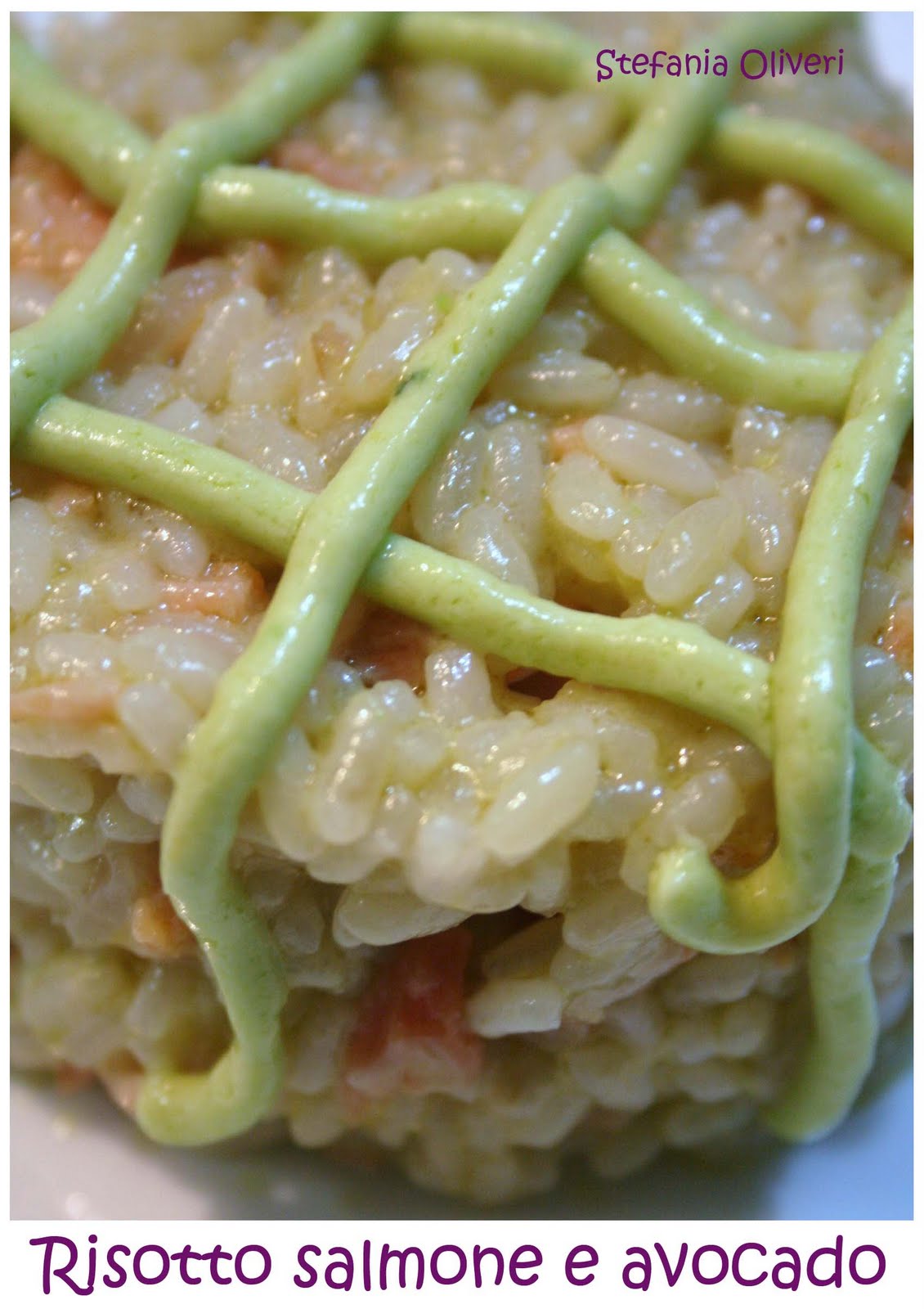 Risotto al salmone con crema di avocado Cardamomo & co