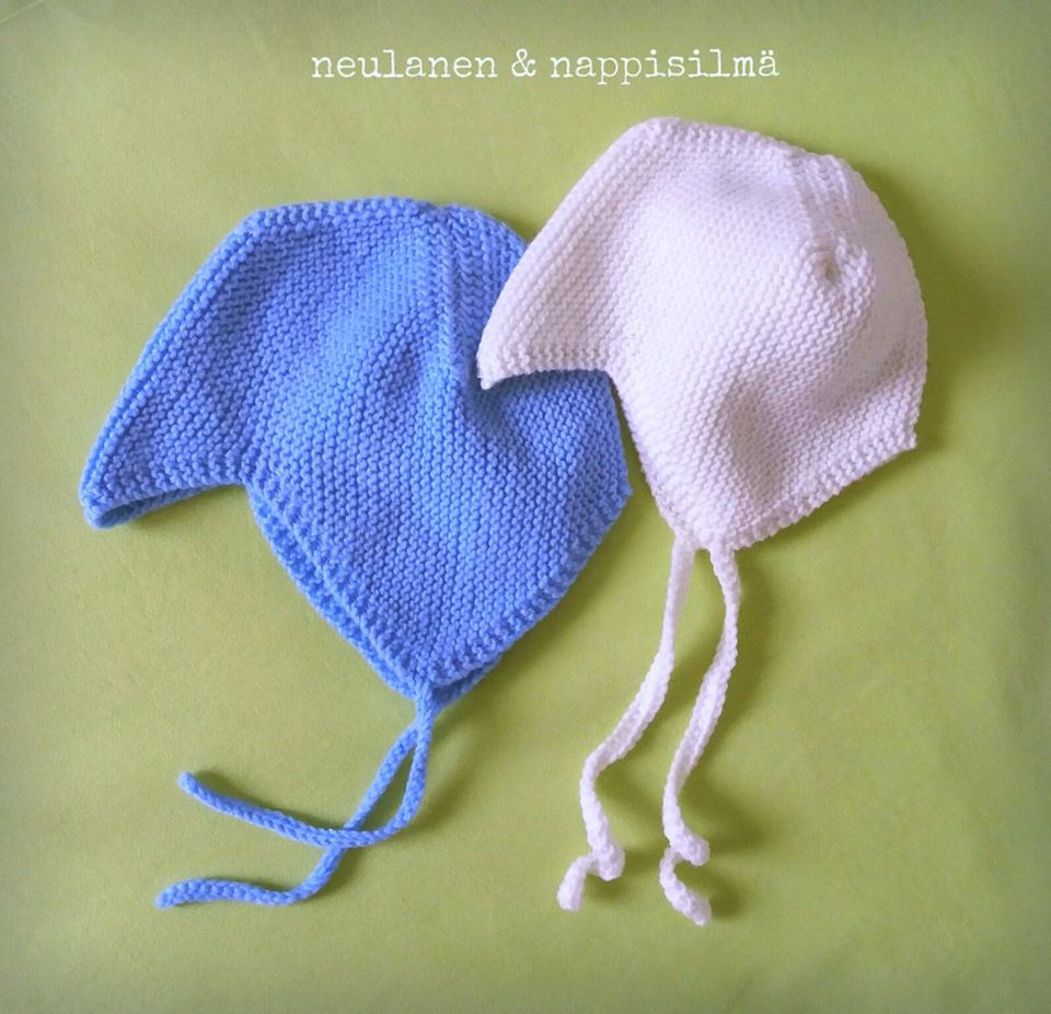 neulanen ja nappisilmät: Vauvan odotusta ja siksak-mallisen neulehatun ohje