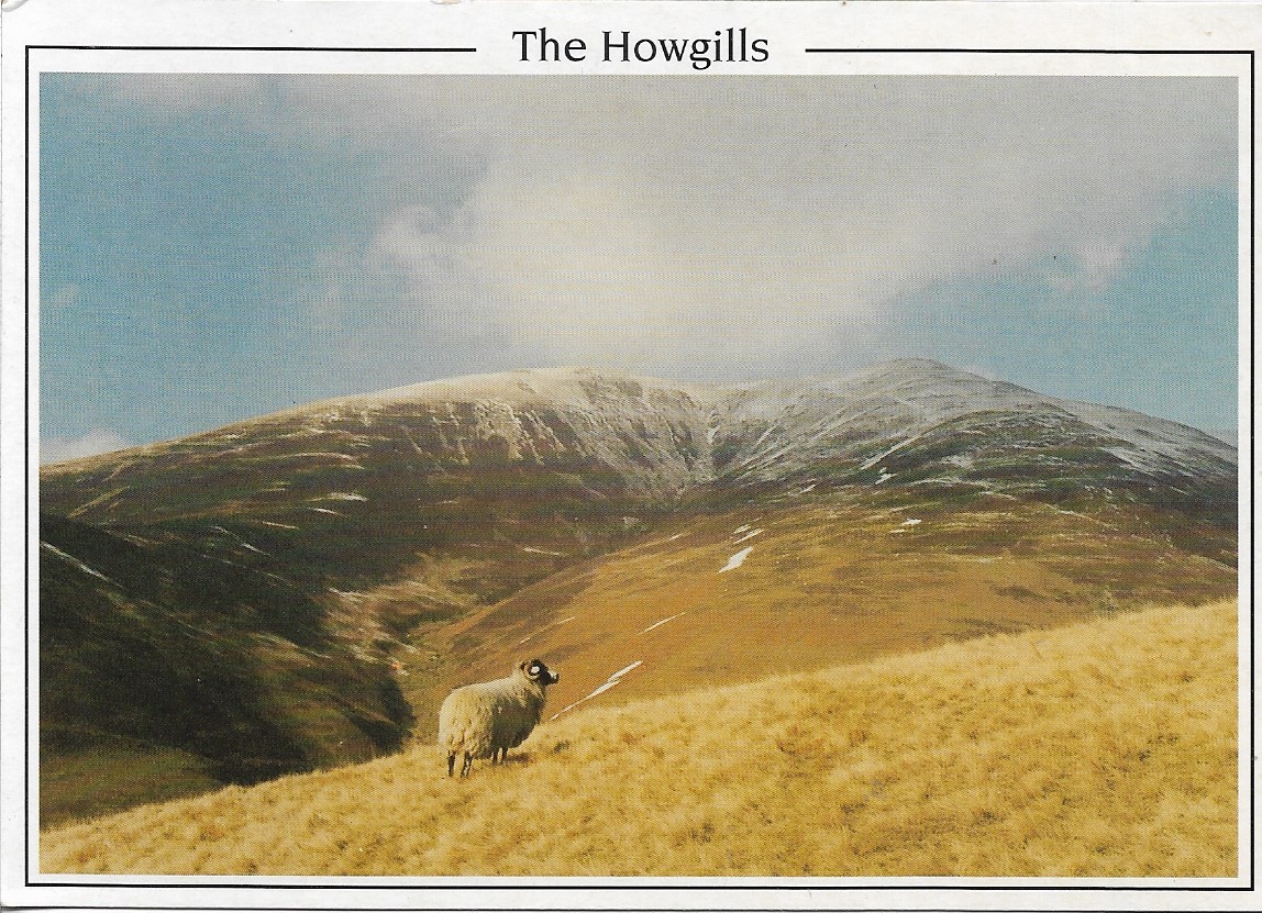 Chas's Pictorial Blog: Postcard of the day - The Howgills