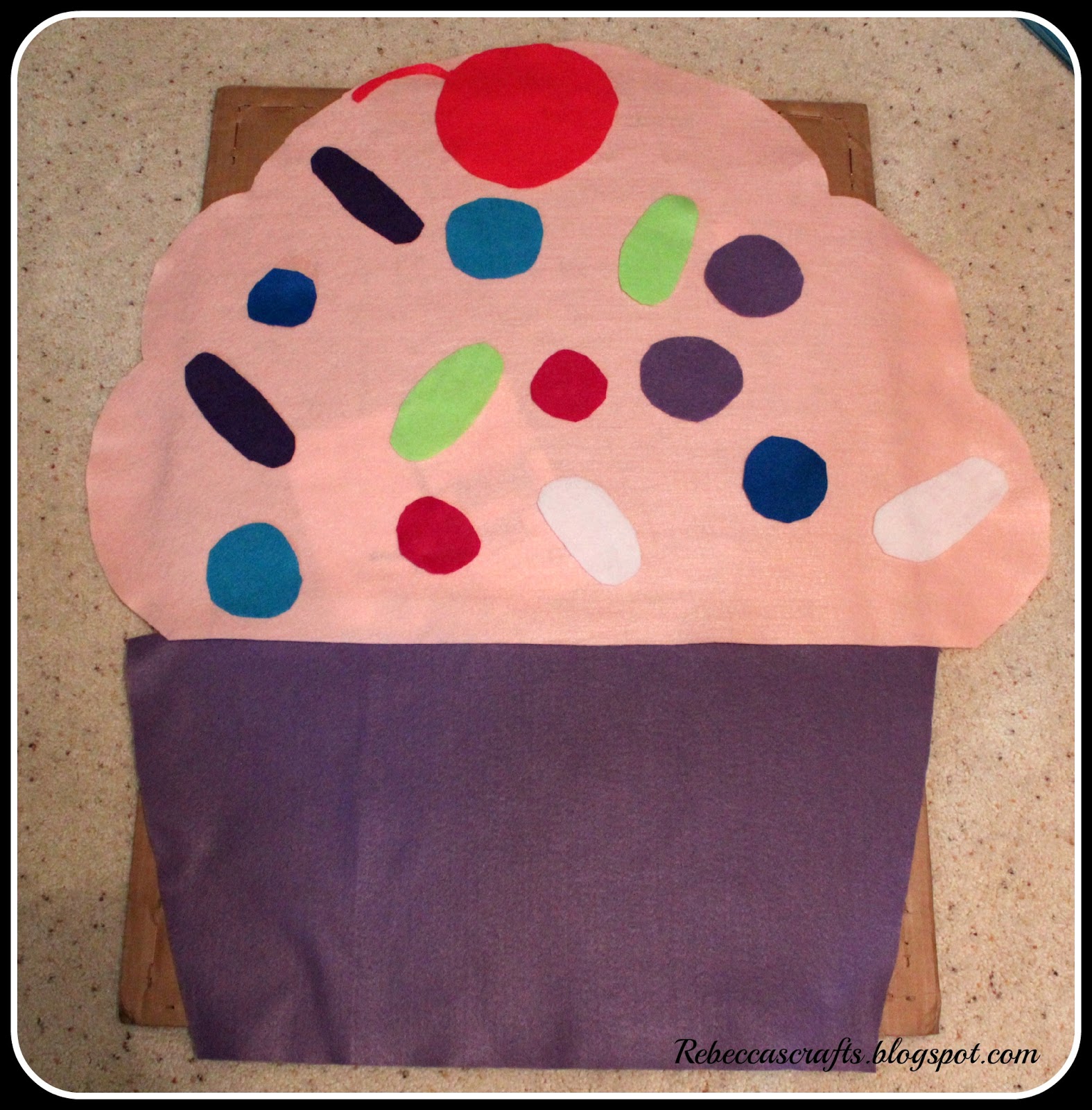 Rebecca's Crafts: Cupcake Party: Part 4 - Cupcake Game