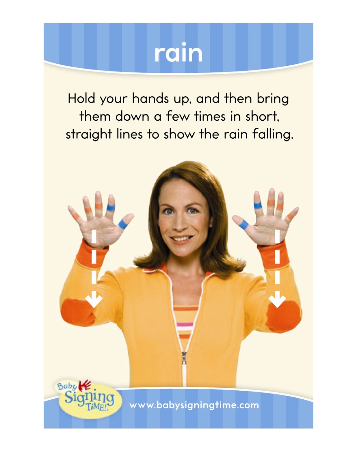 Sweet Signs: Sweet Sign: RAIN