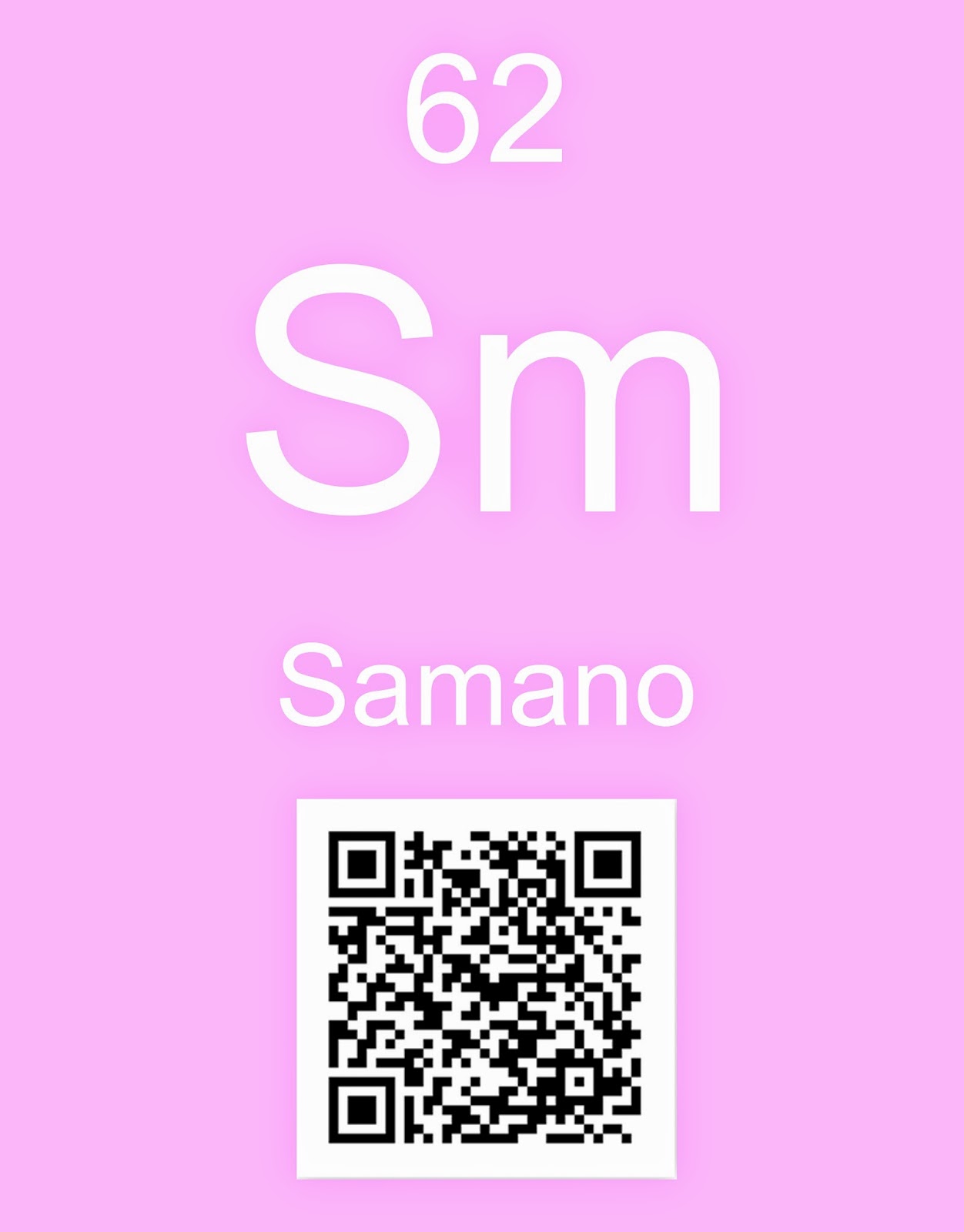 Tabla Periódica Colaborativa: 62: samario