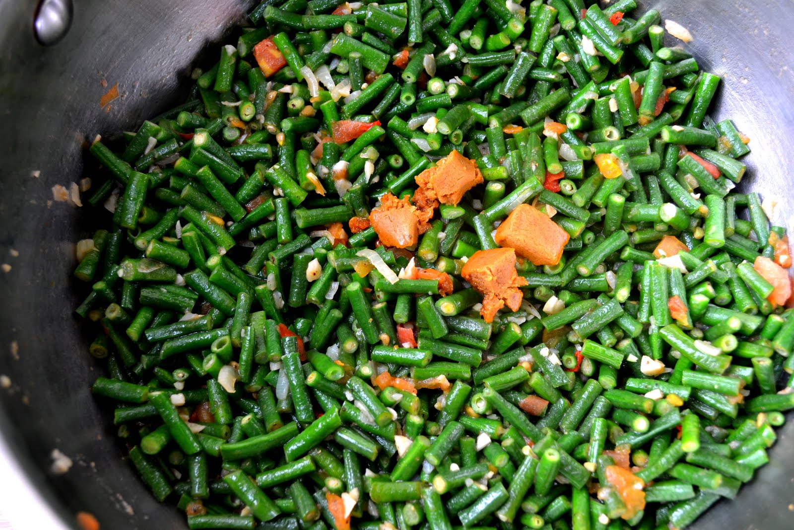 Fry Bora with Shrimp and Potatoes - Alica's Pepperpot