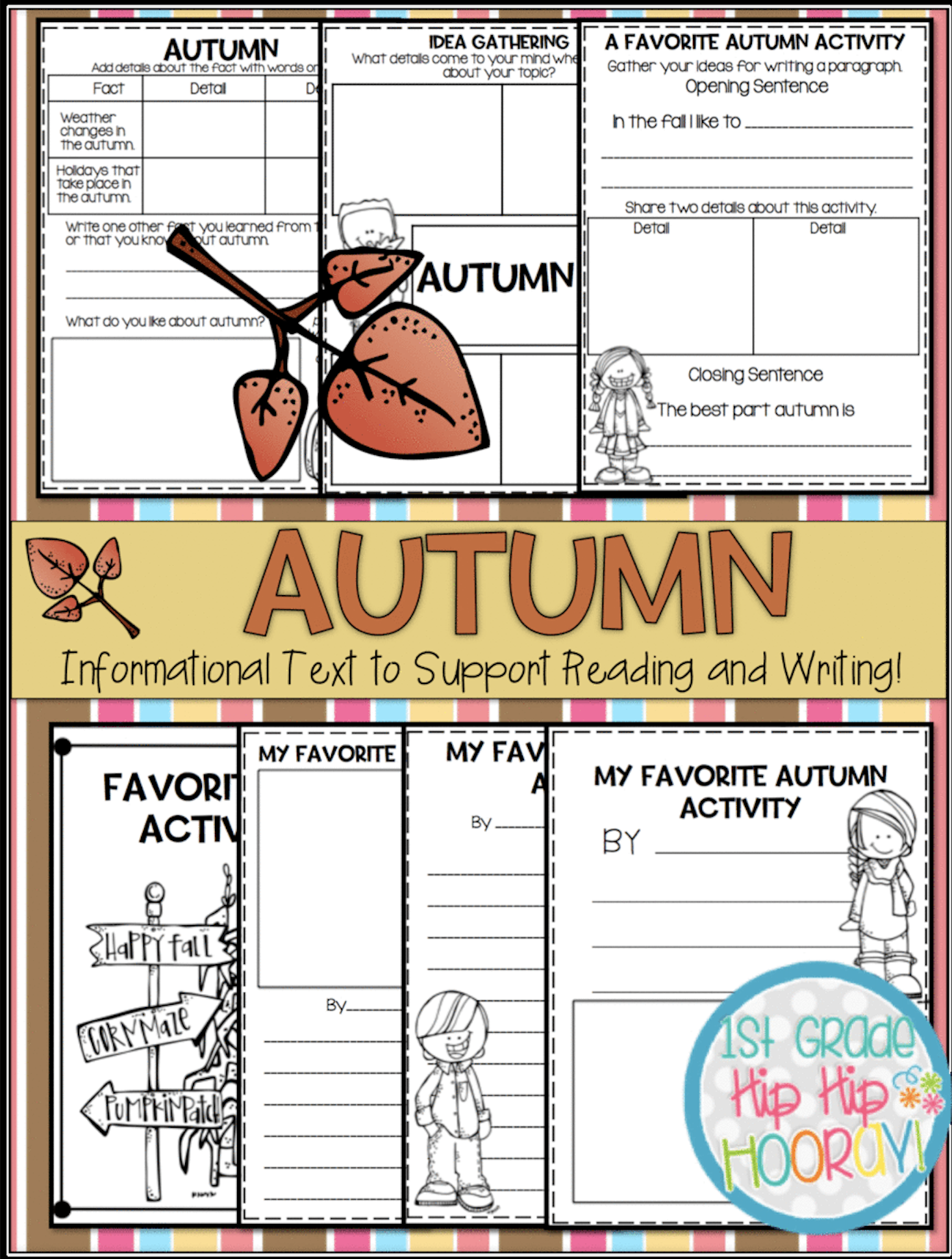 1st Grade Hip Hip Hooray!: Autumn is Here!