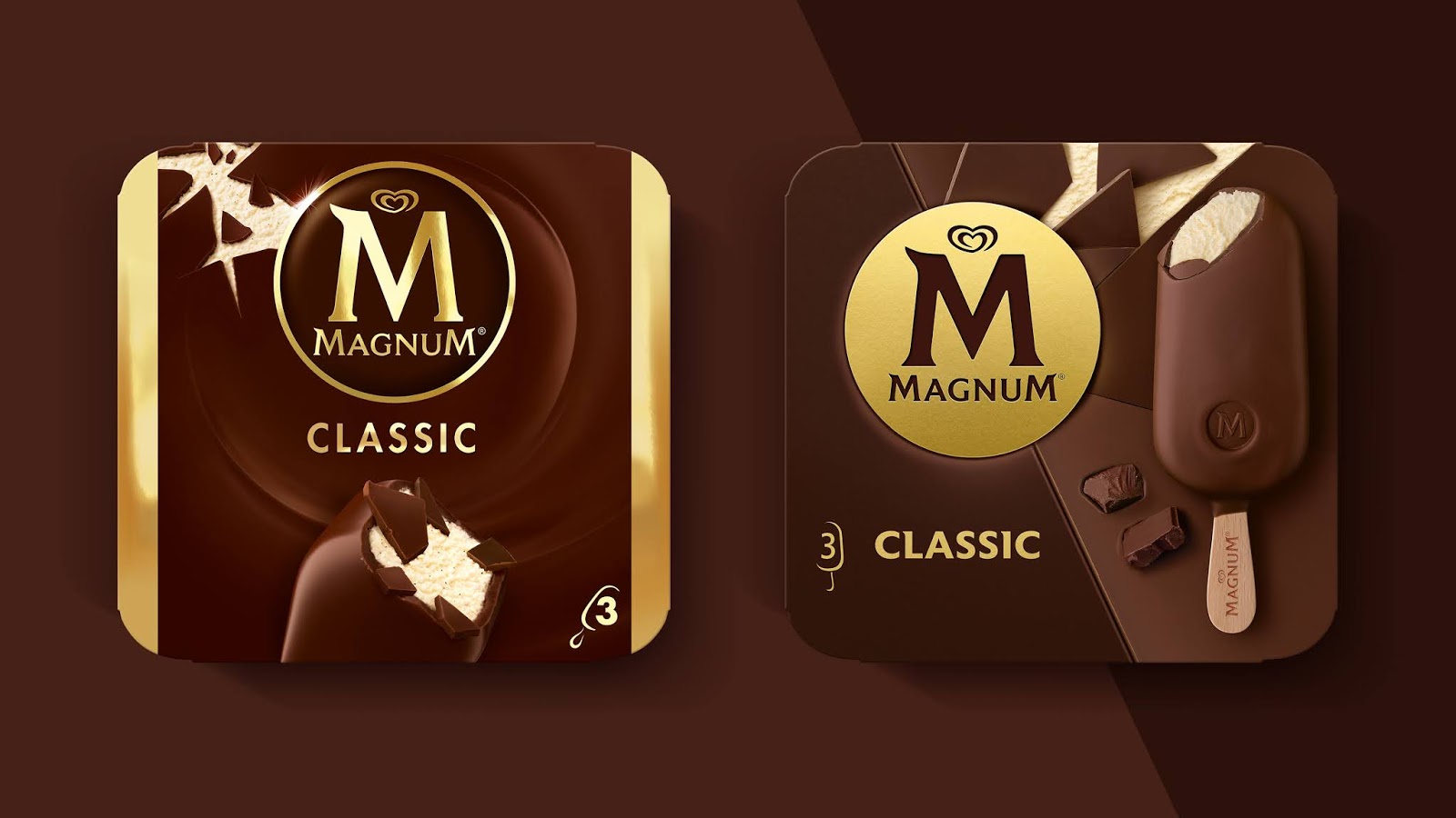 Magnum Rebrand – Packaging Of The World
