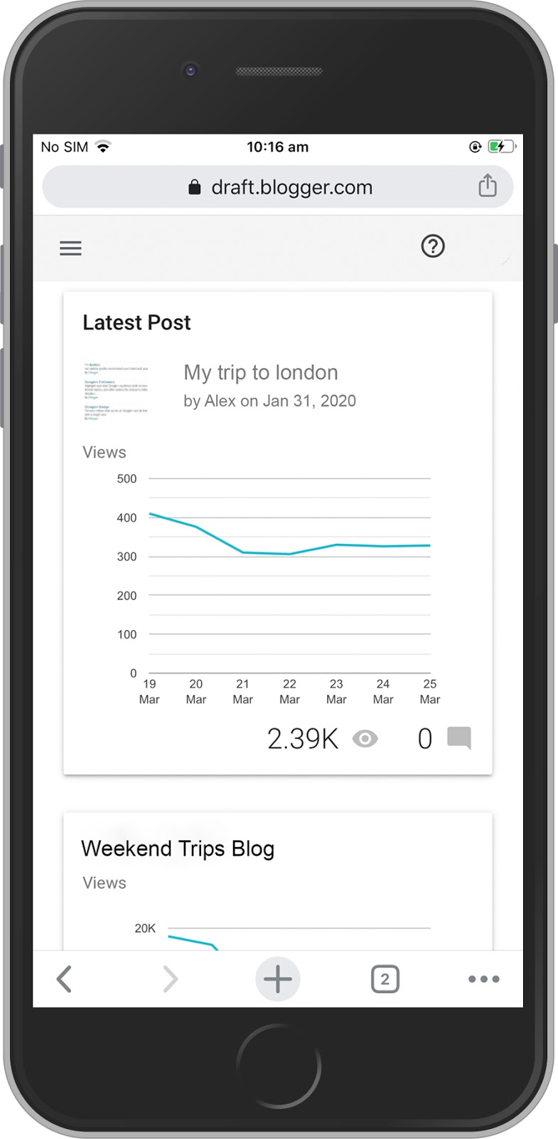Google rinnova completamente Blogger sul Web