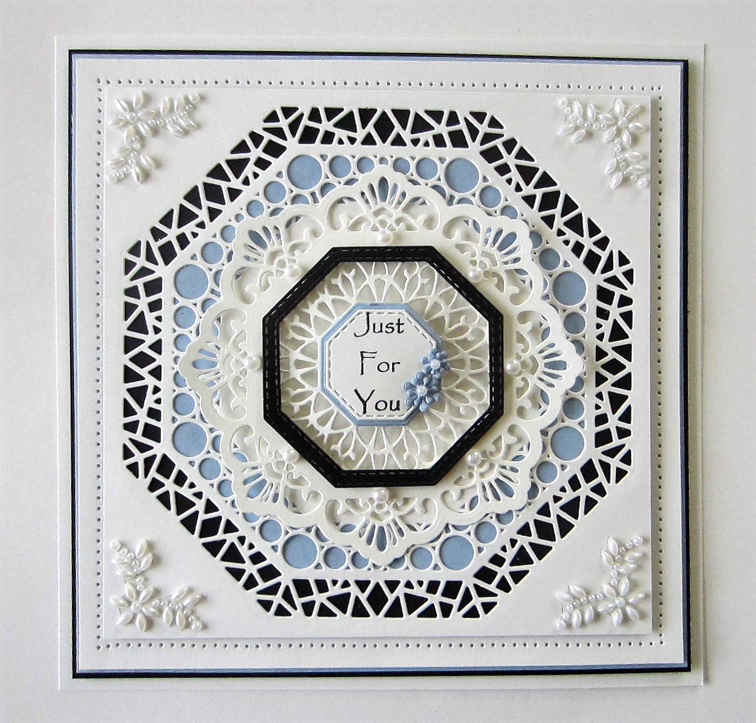 PartiCraft (Participate In Craft): Fancy Octagon Card