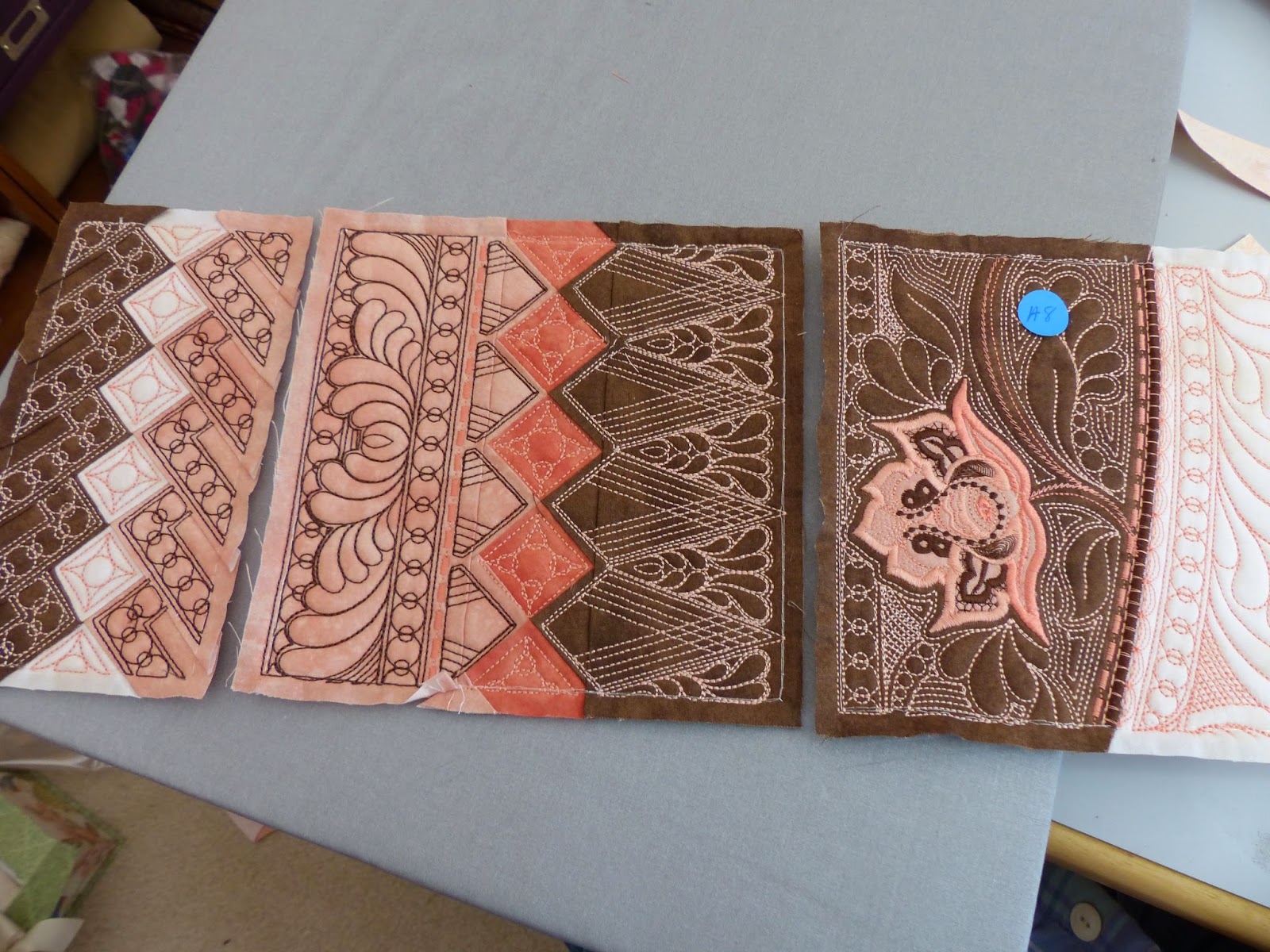 Jacobean Journey Quilt - Putting it All Together