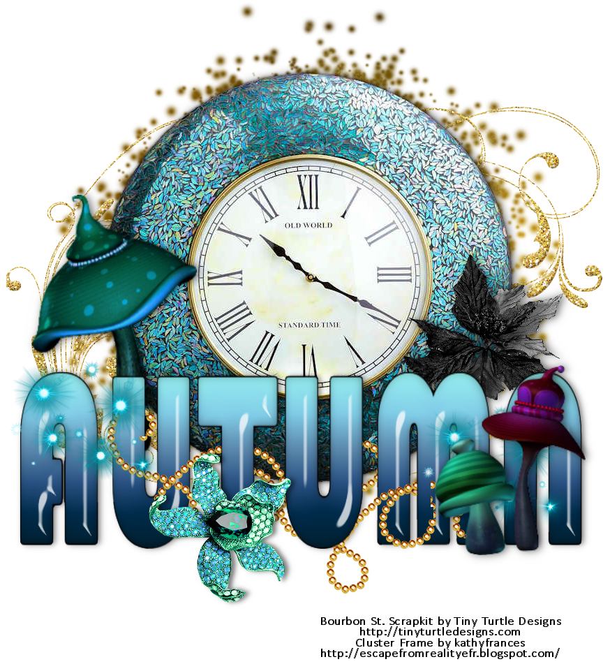 Escape From Reality Blog: FTU 'Blue Autumn' Cluster, Cluster Frame ...