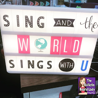 Mrs. King's Music Class: Light Box Ideas for Music Classrooms