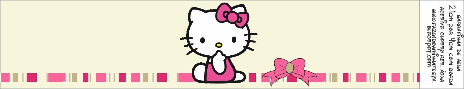 Hello Kitty with Flowers: Free Printable Candy Buffet Labels. - Oh My ...