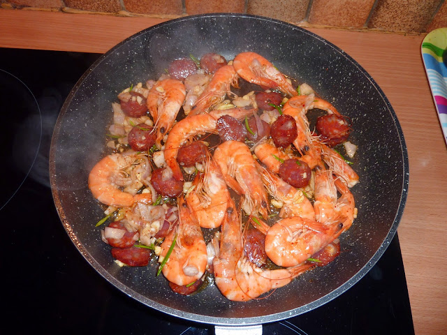 La Saulnerie News: Crevettes à la Portugaise