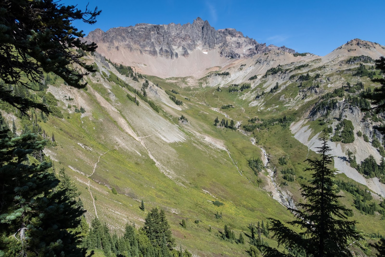Eric's Hikes: Goat Rocks Wilderness: Goat Lake Loop and Old Snowy