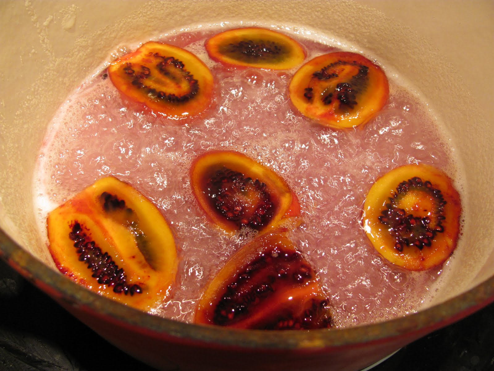 Mrs Cake: Candied Tamarillo