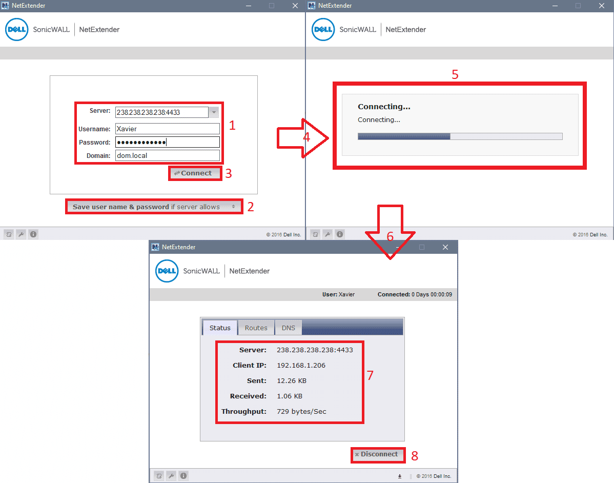 Pantallazos.es: SonicWall NetExtender: Conectar automáticamente el ...