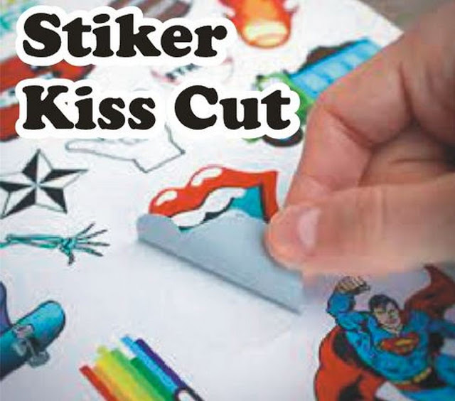 Stiker Kiss Cut, Pengertian, Contoh dan Cara Pasang - CuttingStickerUpdate