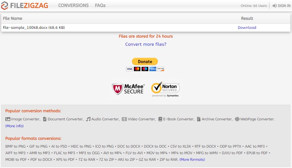 Files Converter How To Convert Odt File To Docx File