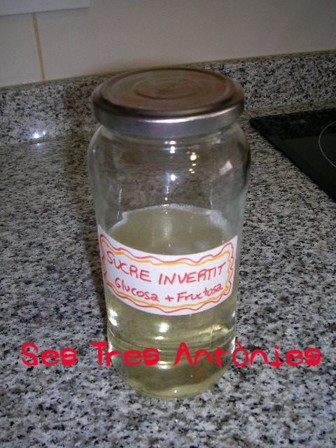 Les receptes de cuina de "Ses Tres Antònies": SUCRE INVERTIT