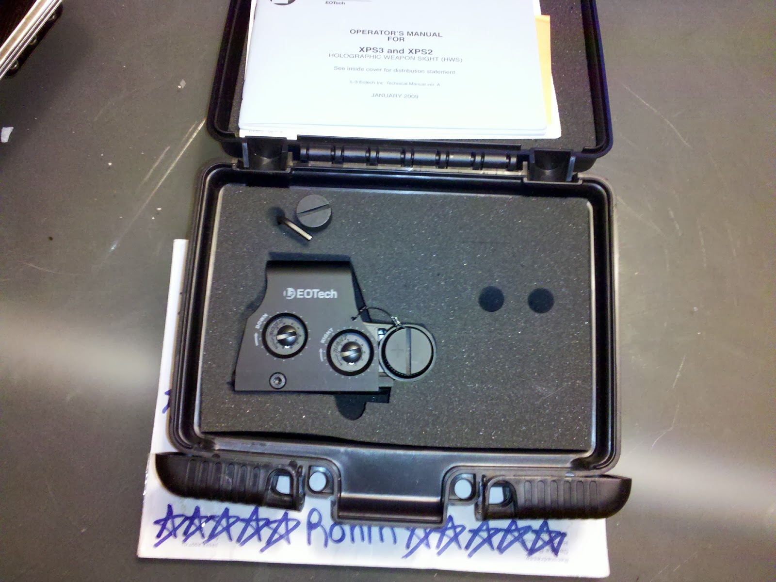 Ronin Tactical's New Site: L-3 EOTech XPS3-0 Holographic Weapons Systems