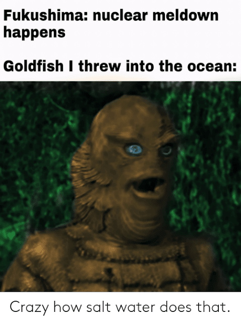 Promieniotwórczość wokół nas - fakty i mity: Fukushima memes