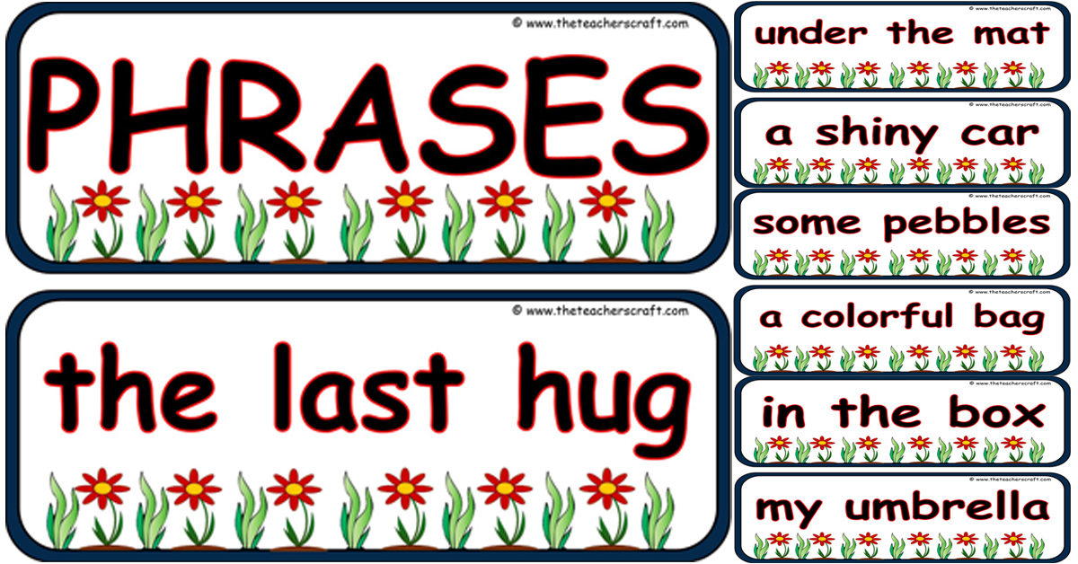 Phrases 20 Sets - The Teacher's Craft