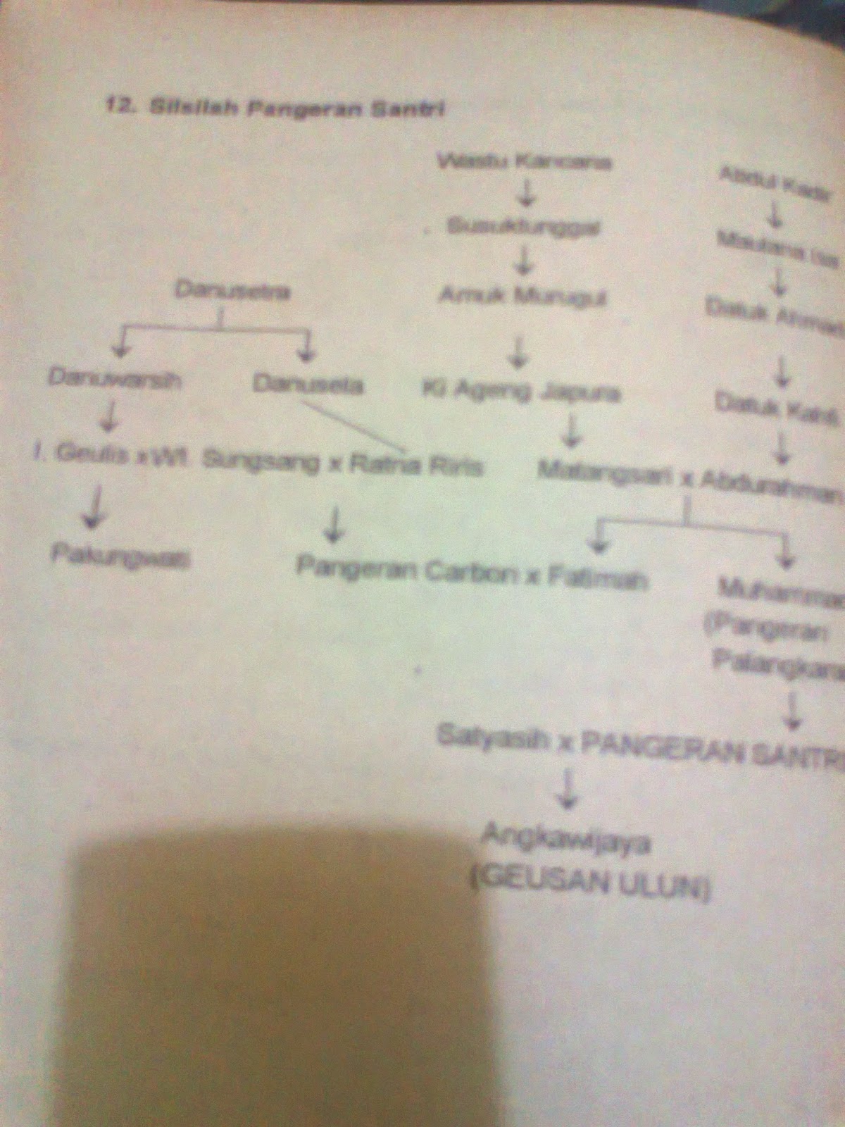 PS PARTISAN SILIWANGI 1922: Silsilah Raja Raja Tatar Sunda