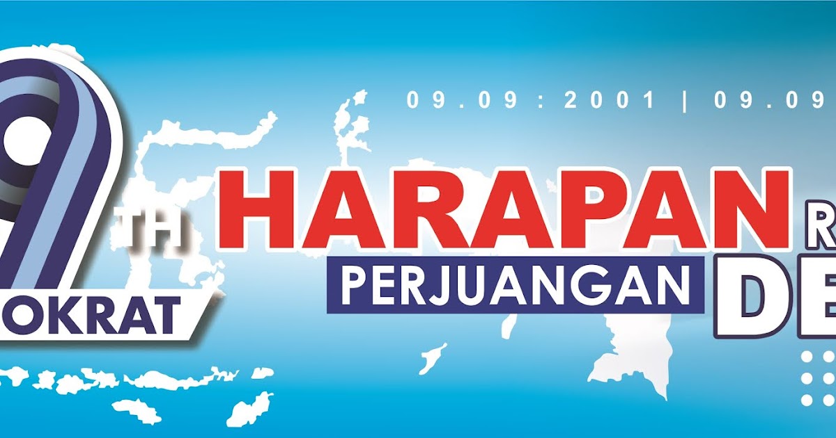 Whonesia Graphic Design : Spanduk dan Backdrop Event Partai Demokrat