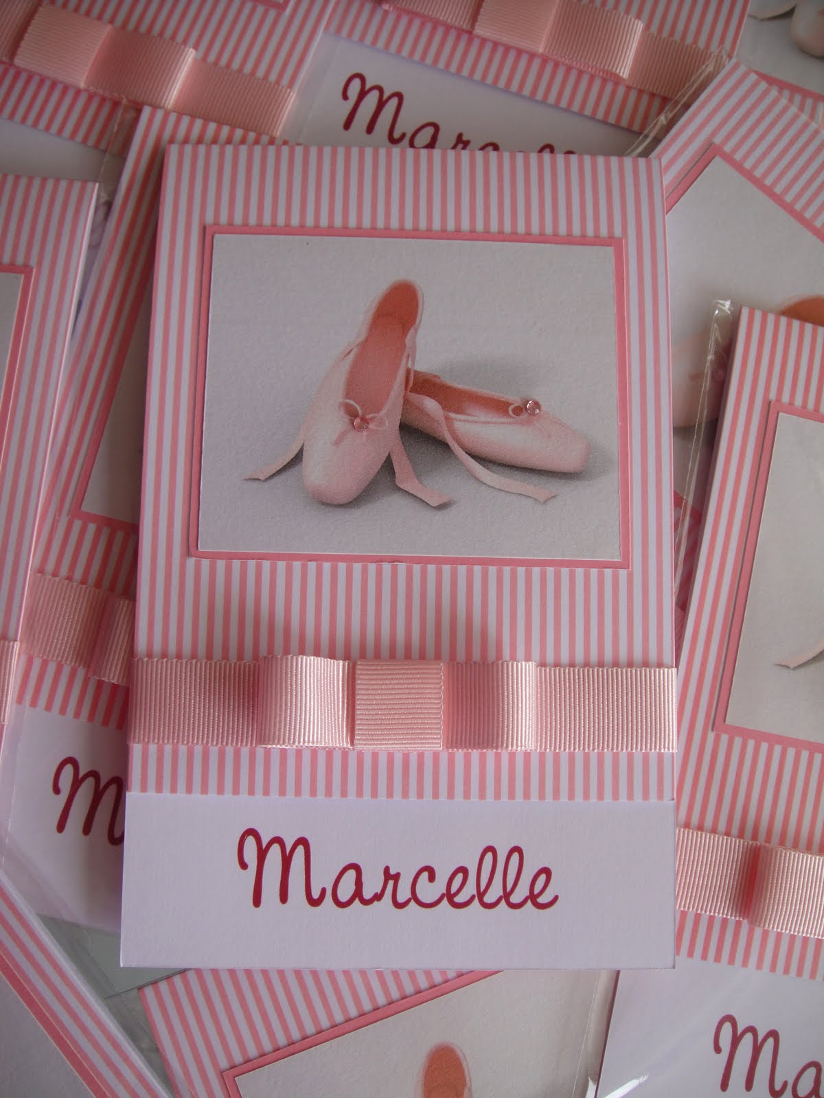Personalizando Festa: Convite Bailarina