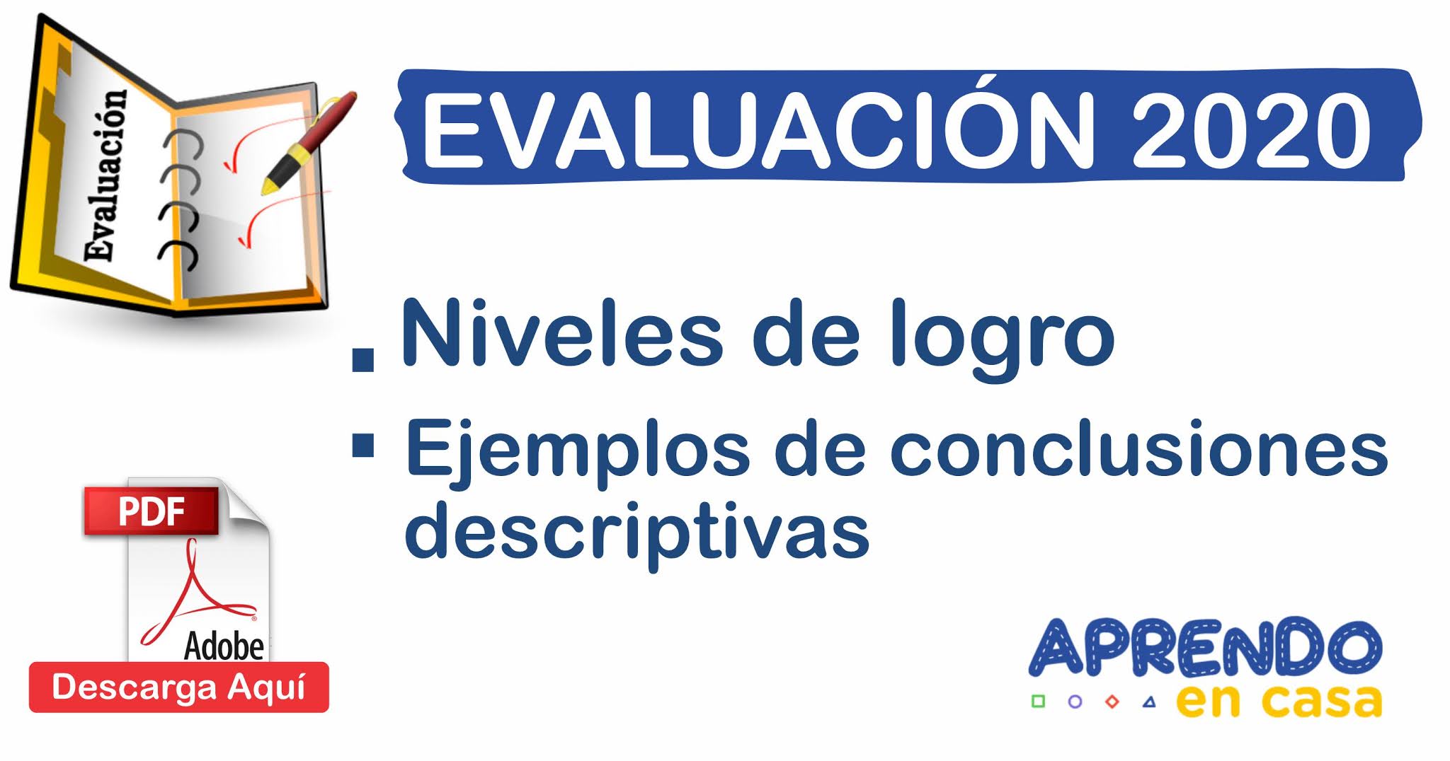 EVALUACIÓN | Niveles de logro y ejemplos de conclusiones descriptivas [Descarga Aquí] ~ Educar Perú