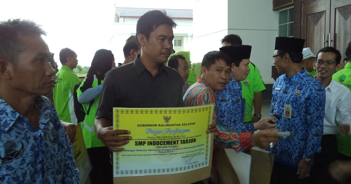 SMP INDOCEMENT TARJUN KOTABARU: SMP INDOCEMENT TARJUN MERAIH SEKOLAH ...