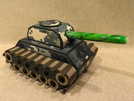 Needles 'n' Knowledge: Combat Tank 3d Box Assembly Guide