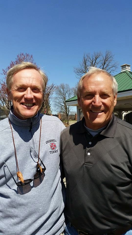 Moline Memories : Tom Gramkow Visits Lawrence Eyre at Grinnel College